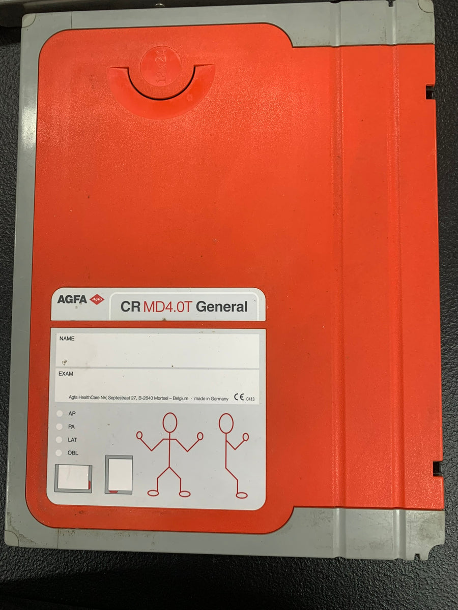 AGFA 18CM X 24CM MD4.0T CR CASSETTE FOR GENERAL WITH IMAGE PLATE – Puma Export, Inc.