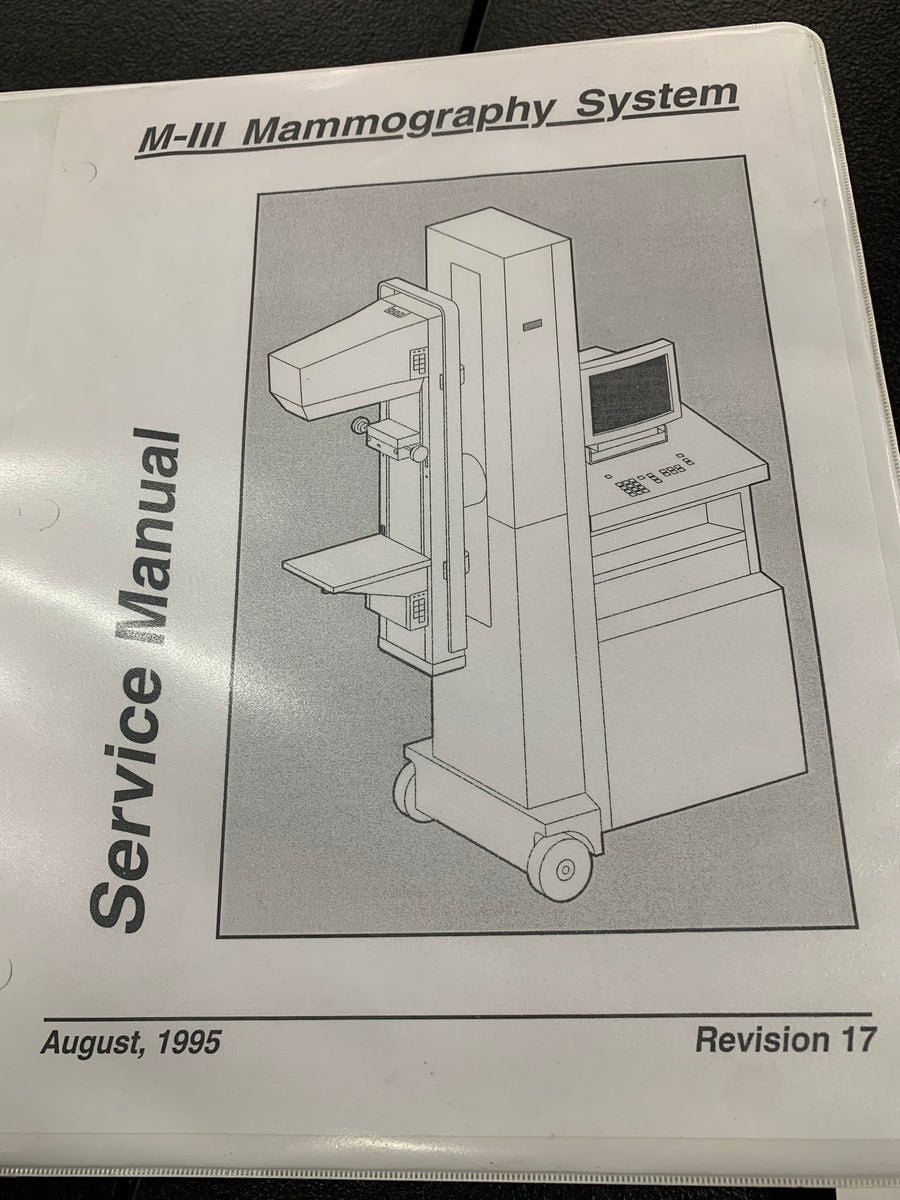 M-III MAMMOGRAPHY SYSTEM SERVICE MANUAL – Puma Export, Inc.