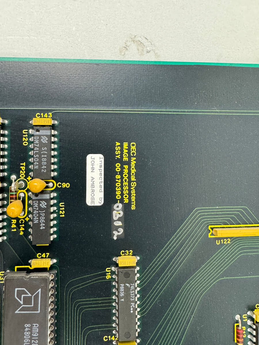 OEC Medical Systems 00-870390 Image Processor Board – Puma Export, Inc.