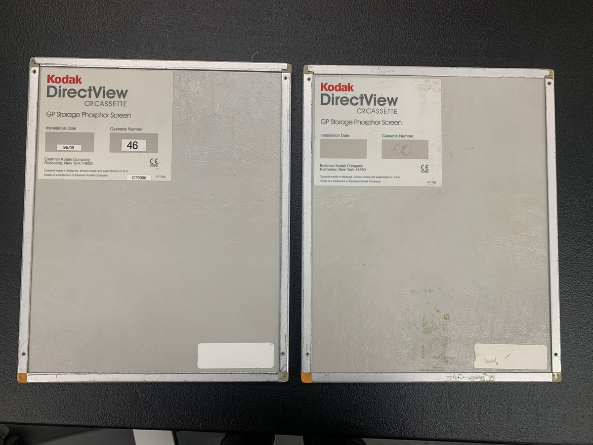 KODAK 24CM X 30CM DIRECTVIEW CR CASSETTE WITH GP STORAGE PHOSPHOR SCRE ...