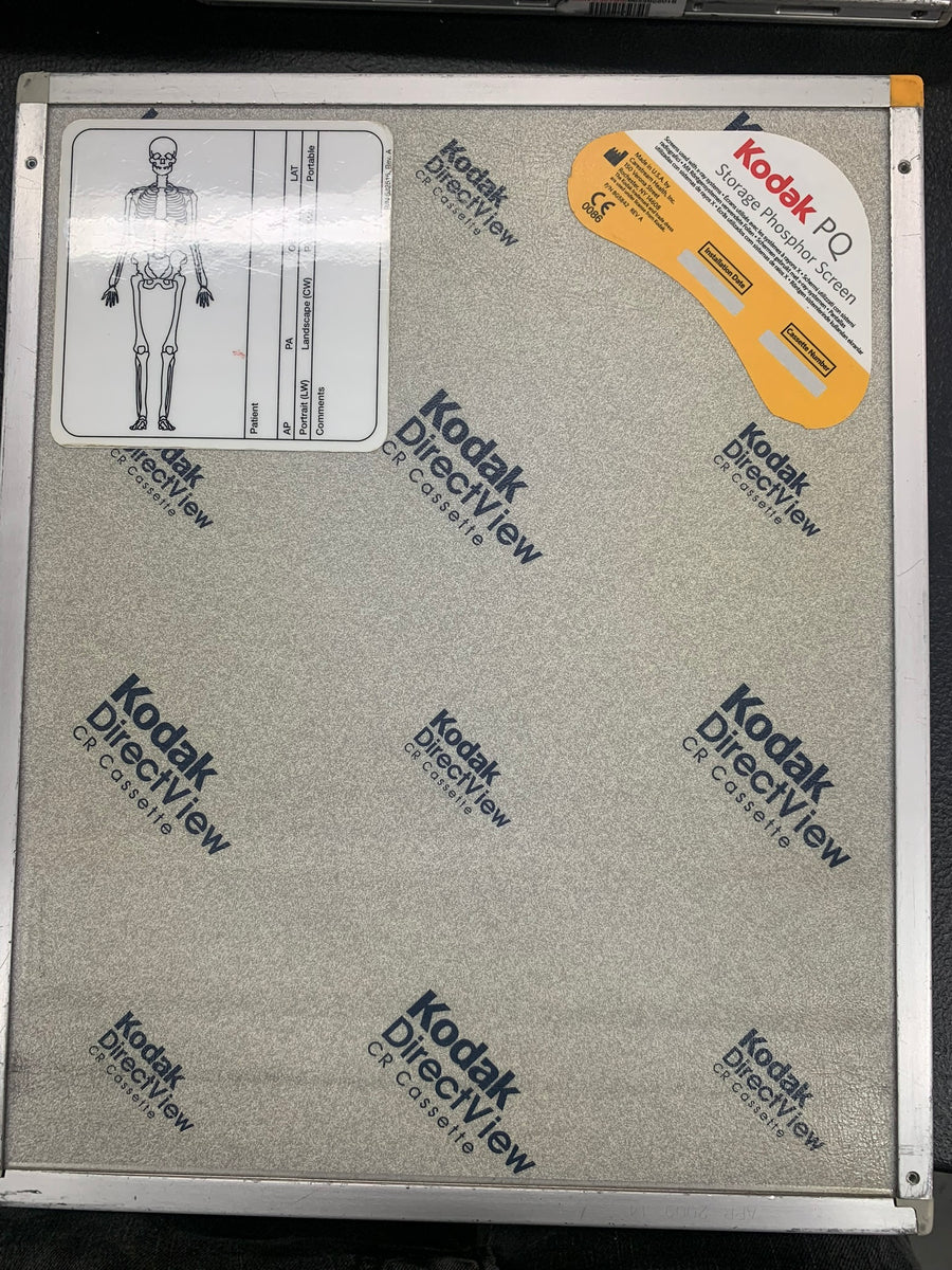 KODAK DIRECTVIEW 24CM X 30CM CR CASSETTE WITH STORAGE PHOSPHOR SCREEN ...