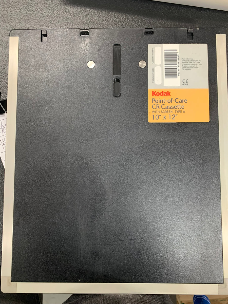 KODAK 10" X 12" POINT-OF-CARE CR CASSETTE WITH SCREEN, TYPE A – Puma ...