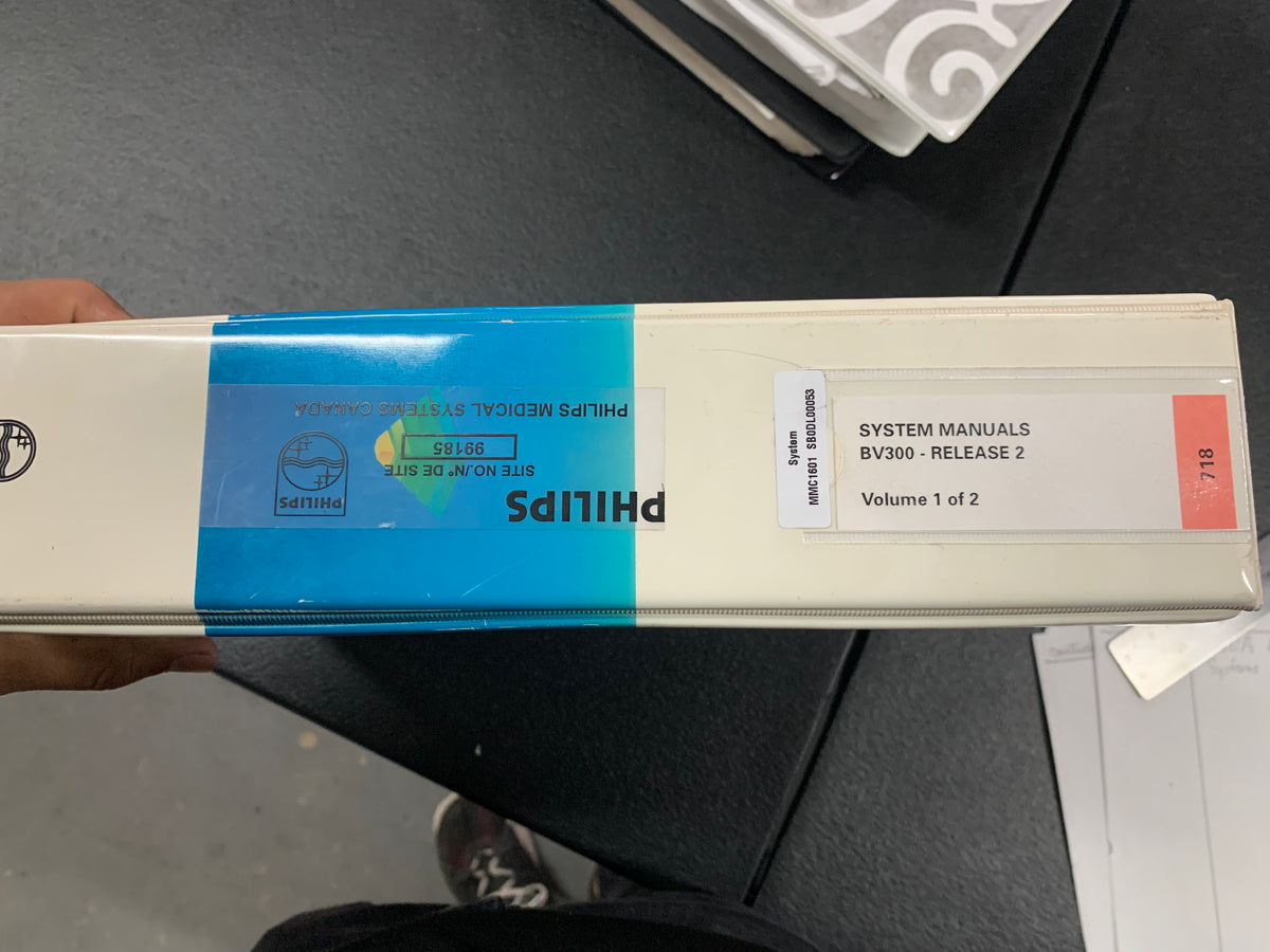 PHILIPS BV 300 SYSTEM MANUAL, VOLUME 1 OF 2 – Puma Export, Inc.