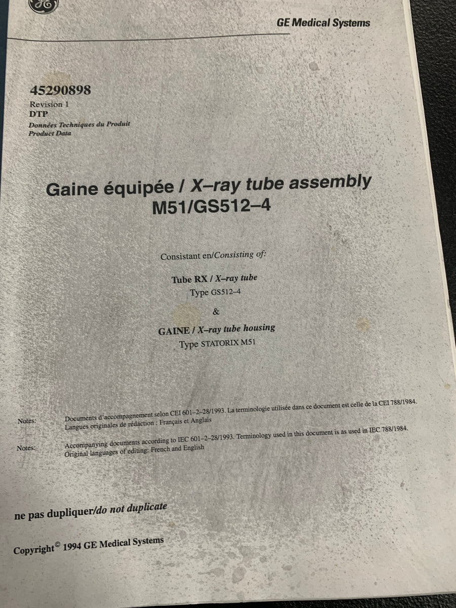 GE TUBE ASSEMBLY GUIDE 45290898 – Puma Export, Inc.