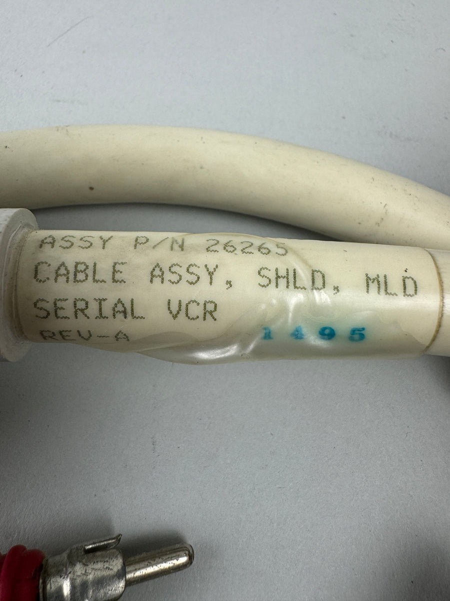 ACUSON SEQUOIA P/N 26265 Serial VCR Cable Assembly, SHLD, MLD. – Puma ...