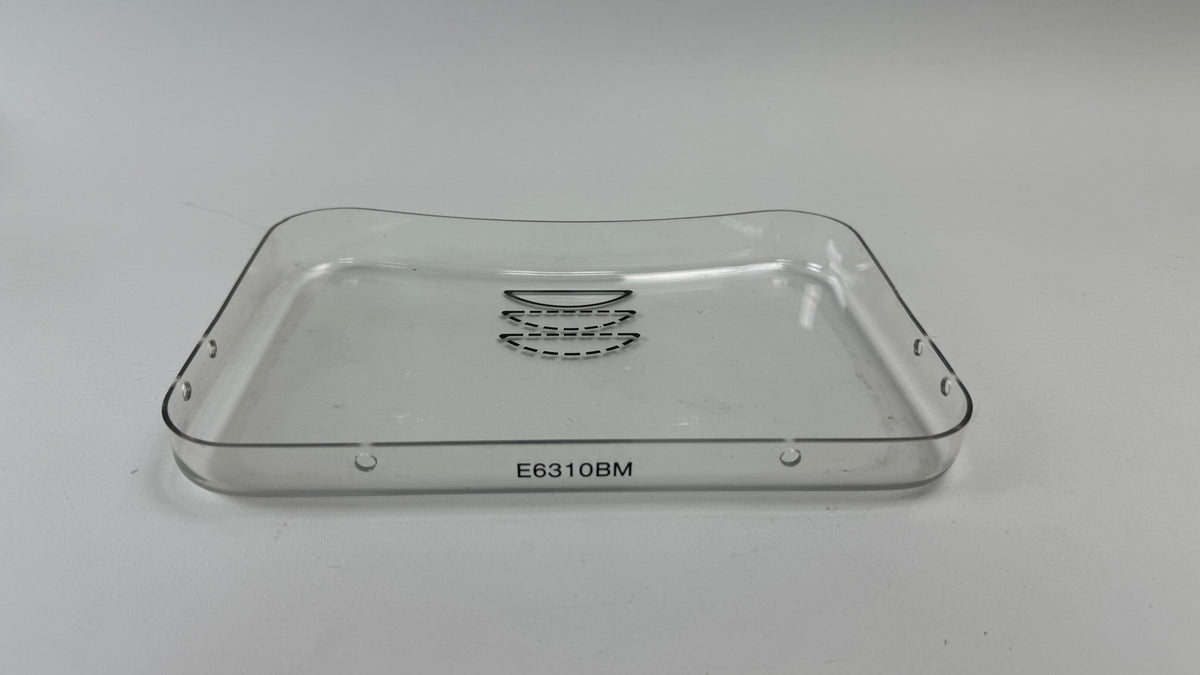 18 cm x 24 cm Curved Edge Acrylic Tray For GE 500T 600T DMR Mammograph ...