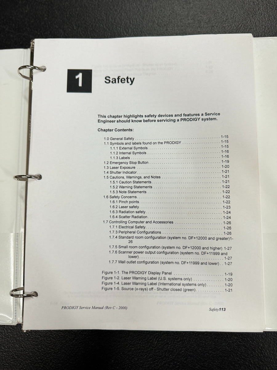 LUNAR PRODIGY SERVICE MANUAL – Puma Export, Inc.