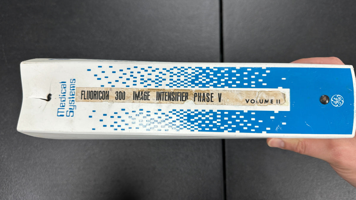GE FLUORICON 300 IMAGE INTENSIFIER SERVICE MANUAL – Puma Export, Inc.