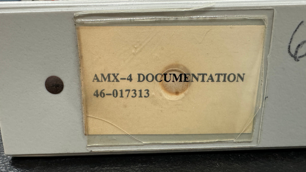 GE AMX-4 DOCUMENTATION DIRECTION, 46-017313 REV 11 – Puma Export, Inc.