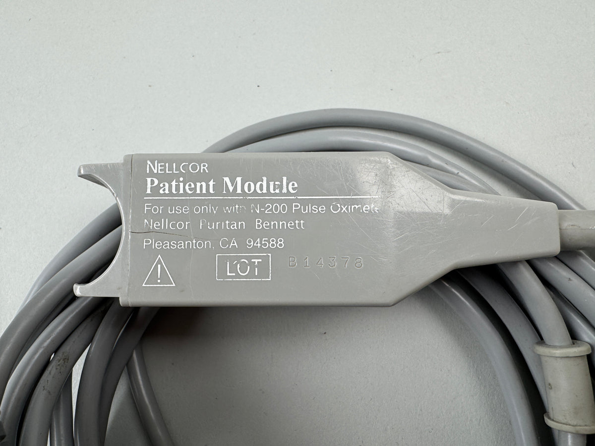 NELLCOR PATIENT MODULE CABLE FOR N-200 OXIMETER – Puma Export, Inc.