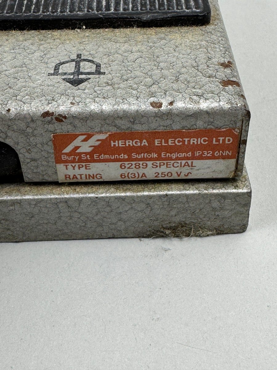 HERGA ELECTRIC FOOT SWITCH 6289 – Puma Export, Inc.