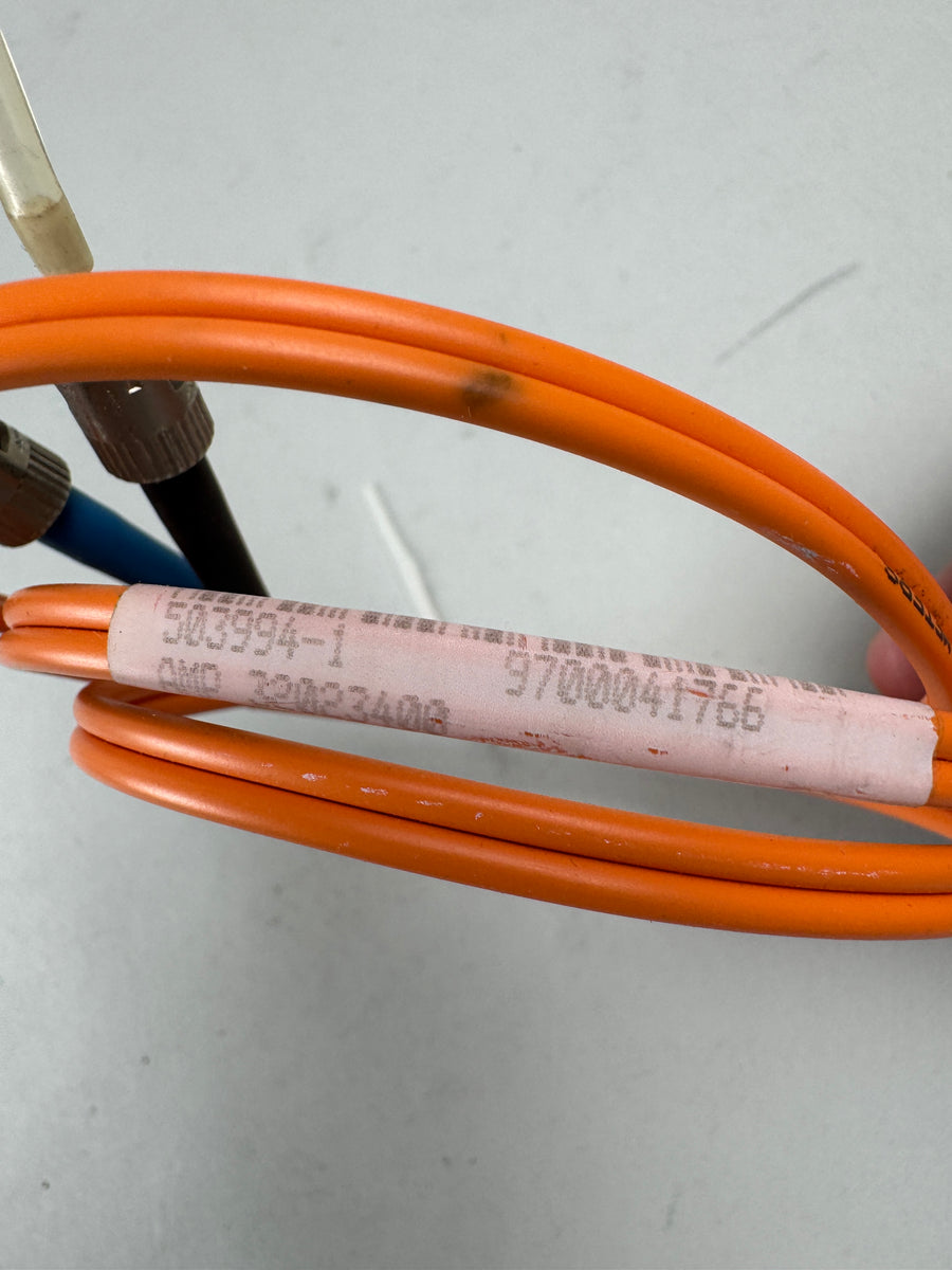 TYCO ELECTRONICS CABLE 503994-1 C/A 62.5/125 ST ST ZIPCORD 3 FT ORANGE ...