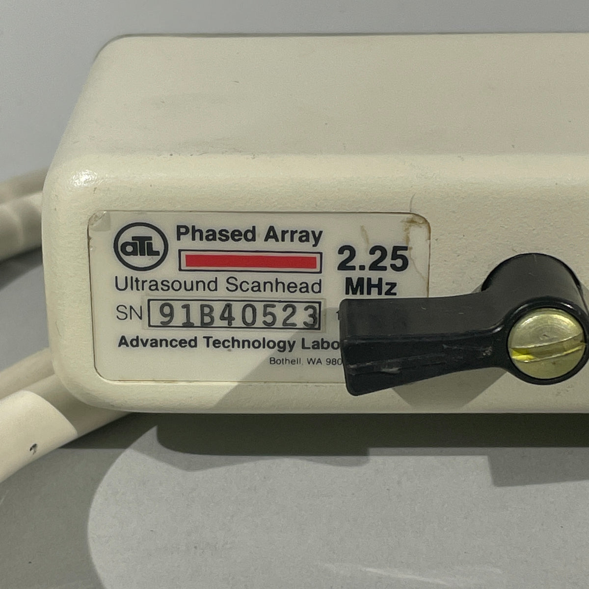 ATL / Philips 2.25 MHz CW Phased Array Ultrasound Transducer Probe ...